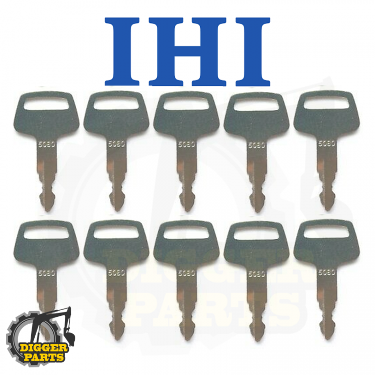 IHI 5080 KEY (set of 10) - Digger Parts