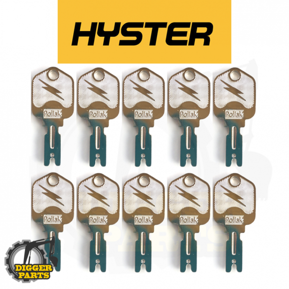 HYSTER 166 KEY (set of 10) - Digger Parts