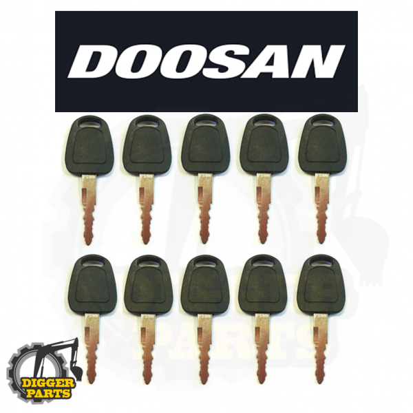 DOOSAN F900 Key (set of 10) - Digger Parts