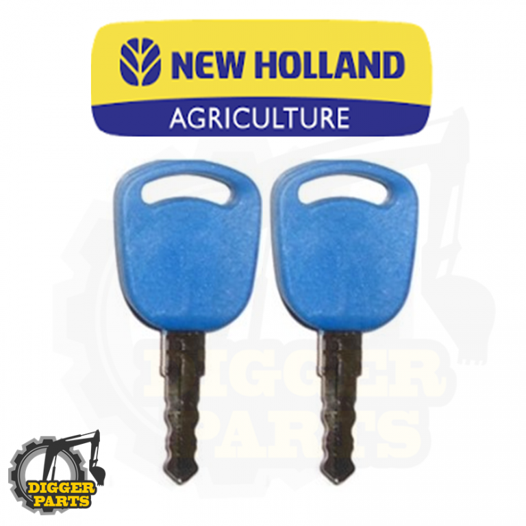 NEW HOLLAND / CASE-IH / FORD TRACTORS key (set of 2) - Digger Parts